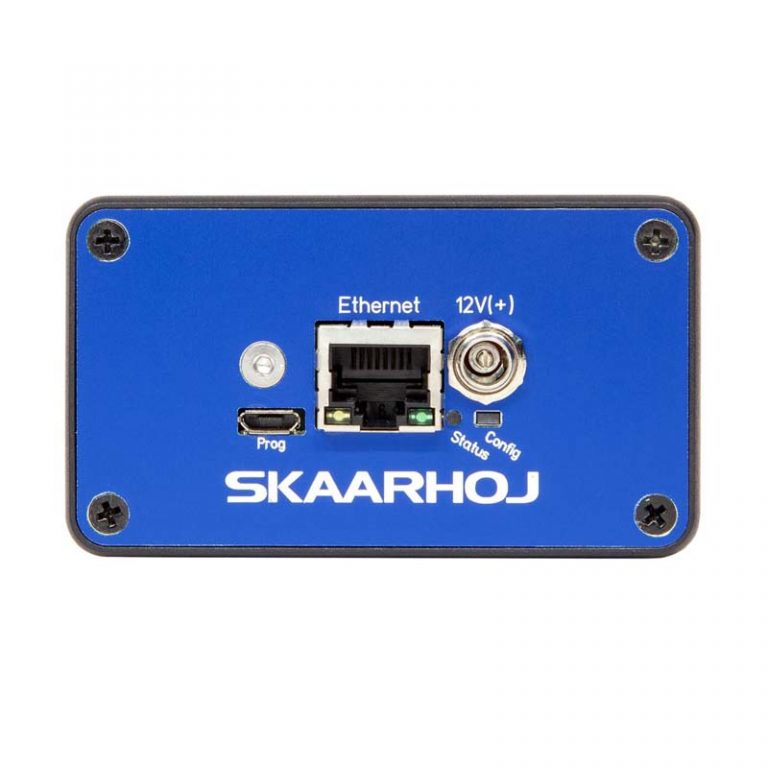 SKAARHOJ GPIO Controller with GPI Connector (ETH GPI Link) | BSS Store SKAARHOJ GPIO Controller with GPI Connector (ETH GPI Link) | BSS Store